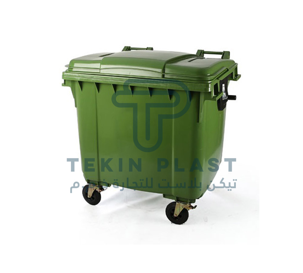 Durable 1100 LTR Waste Bin for Efficient Waste Management